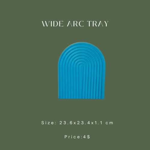 Wide Arc Tray – Madame Bougie Supplies