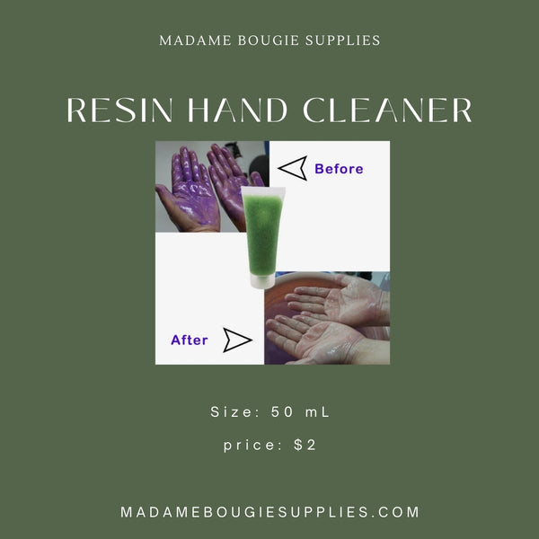 Resin Hand Cleaner – Madame Bougie Supplies